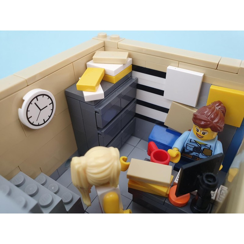 LEGO MOC Police Station by De_Marco | Rebrickable - Build with LEGO
