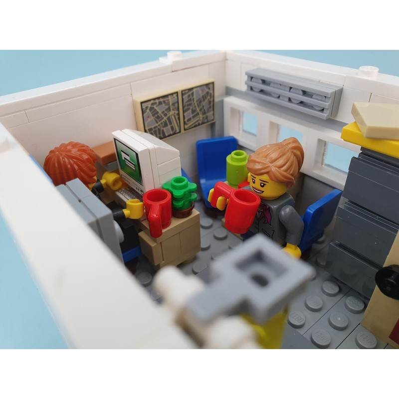 LEGO MOC Police Station by De_Marco | Rebrickable - Build with LEGO