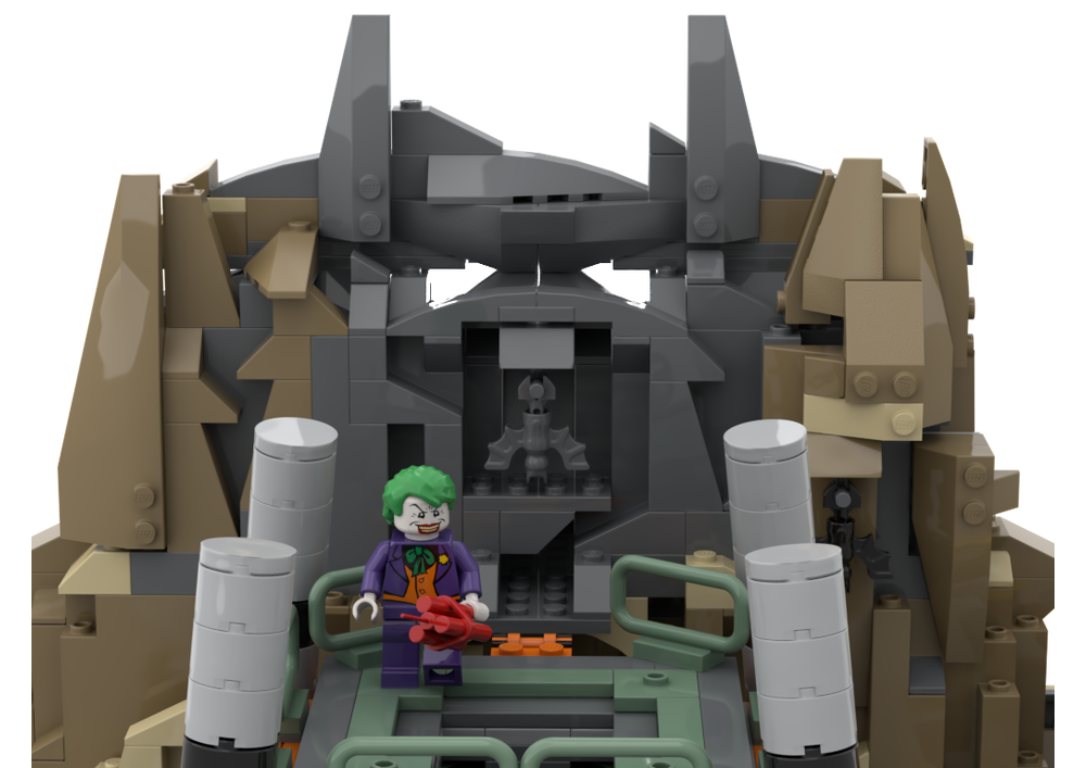 Lego Moc Batcave Classic Set Cowl Edition By Brickmocman