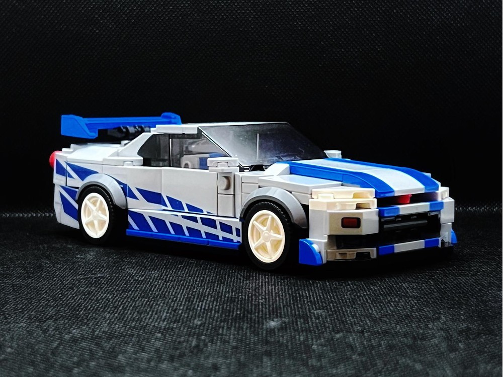 LEGO MOC Nissan Skyline GT-R R34 from 2 Fast 2 Furious by madspacer ...