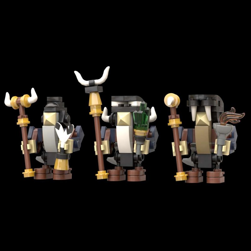 LEGO MOC Medieval dwarf shaman by dariusdrum | Rebrickable - Build with ...