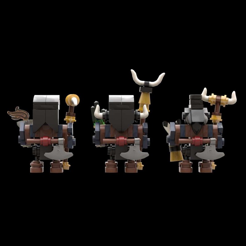 LEGO MOC Medieval dwarf shaman by dariusdrum | Rebrickable - Build with ...