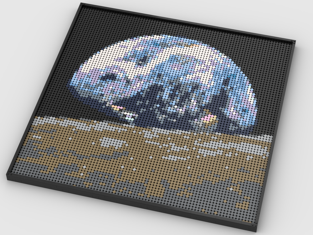 LEGO MOC Earthrise by -Colossus- | Rebrickable - Build with LEGO