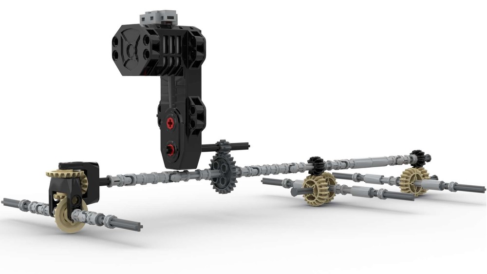 LEGO MOC AM General M923 by Stinkwell Exhaust Creations | Rebrickable ...