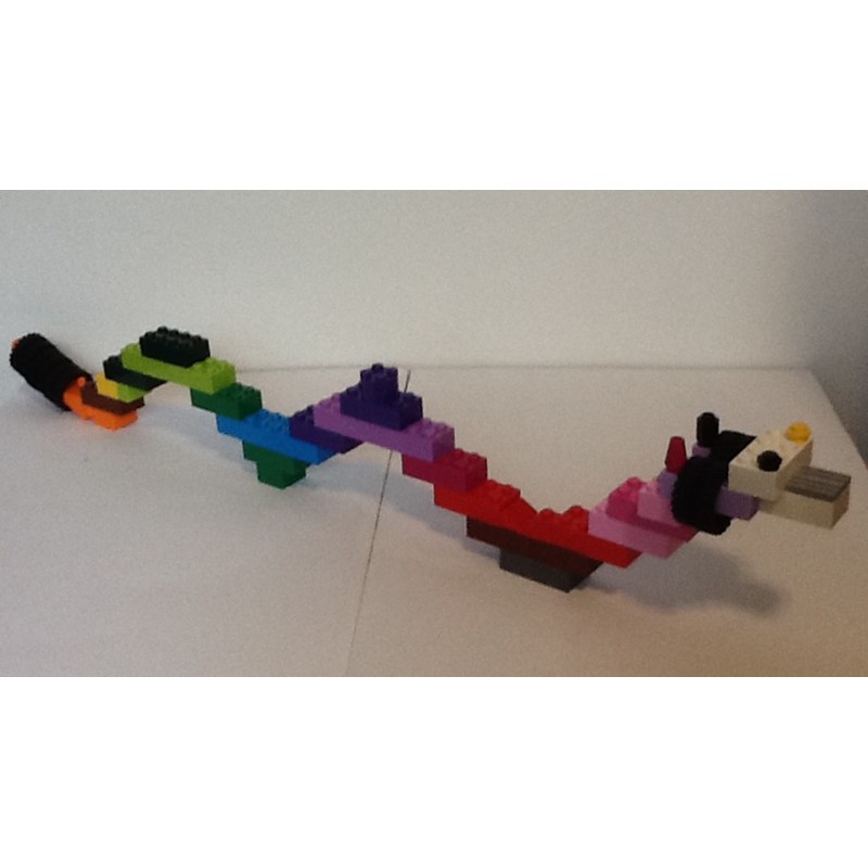 LEGO MOC 10696 Colorful Rattlesnake (RPC) by julien1001 | Rebrickable ...