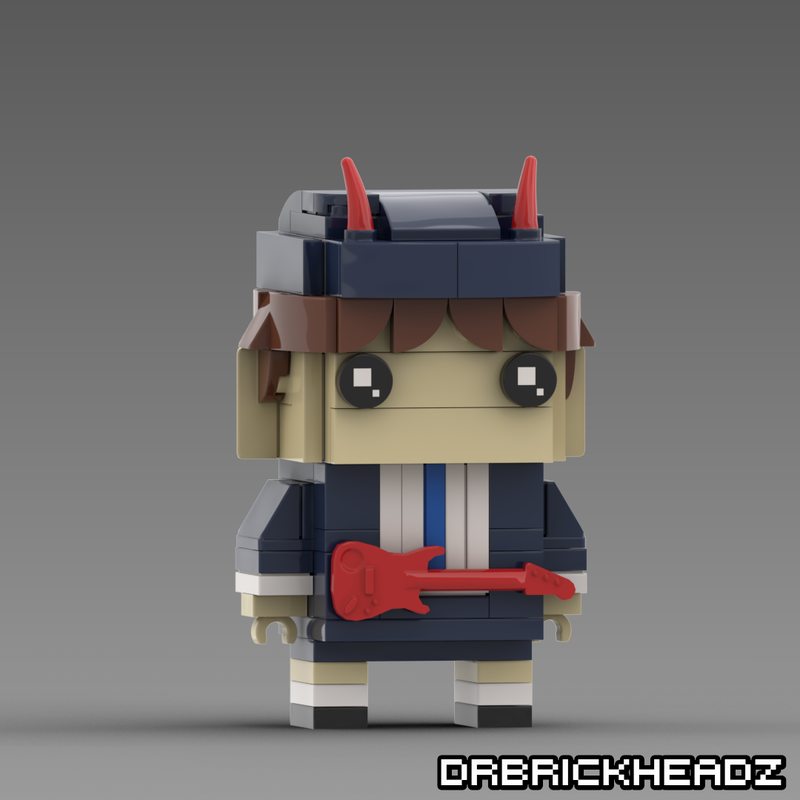 LEGO MOC Angus Young (AC/DC) Brickheadz by DrBrickheadz | Rebrickable ...