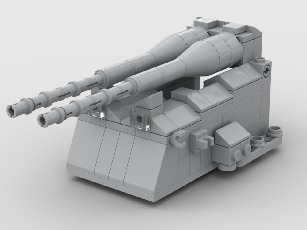 LEGO MOC 88m Flak by Your Brick Guy | Rebrickable - Build with LEGO
