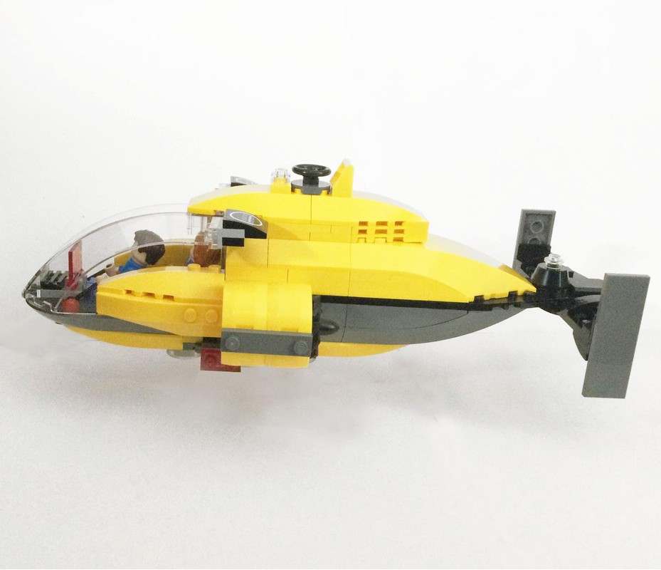 LEGO MOC-102592 Fast Research Sub by Tr1741 | Rebrickable - Build with LEGO