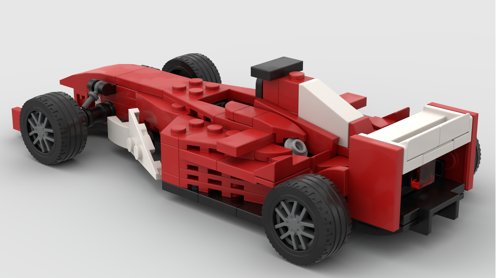LEGO MOC Ferrari F2004/F2004M by The8StudGuy | Rebrickable - Build with ...