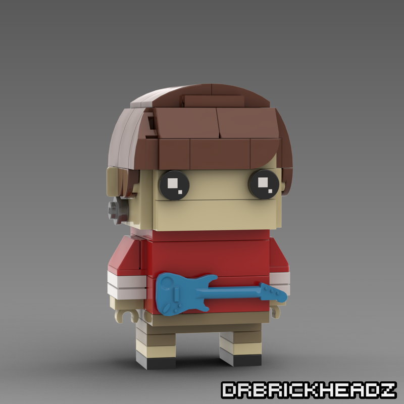 LEGO MOC Tom DeLonge (Blink 182) Custom Brickheadz by DrBrickheadz ...