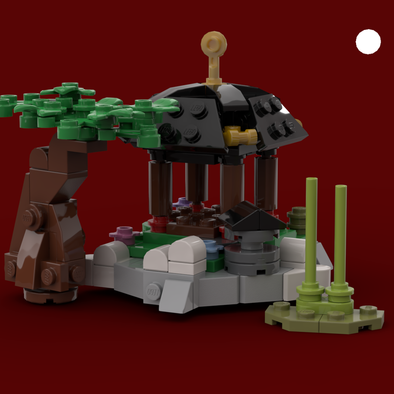 LEGO MOC-102653 The Temple In The Sky by buildsbyjude | Rebrickable ...