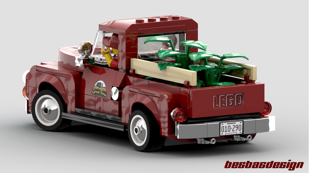 LEGO MOC Mini Pick-uptruck (10290) by besbasdesign | Rebrickable ...