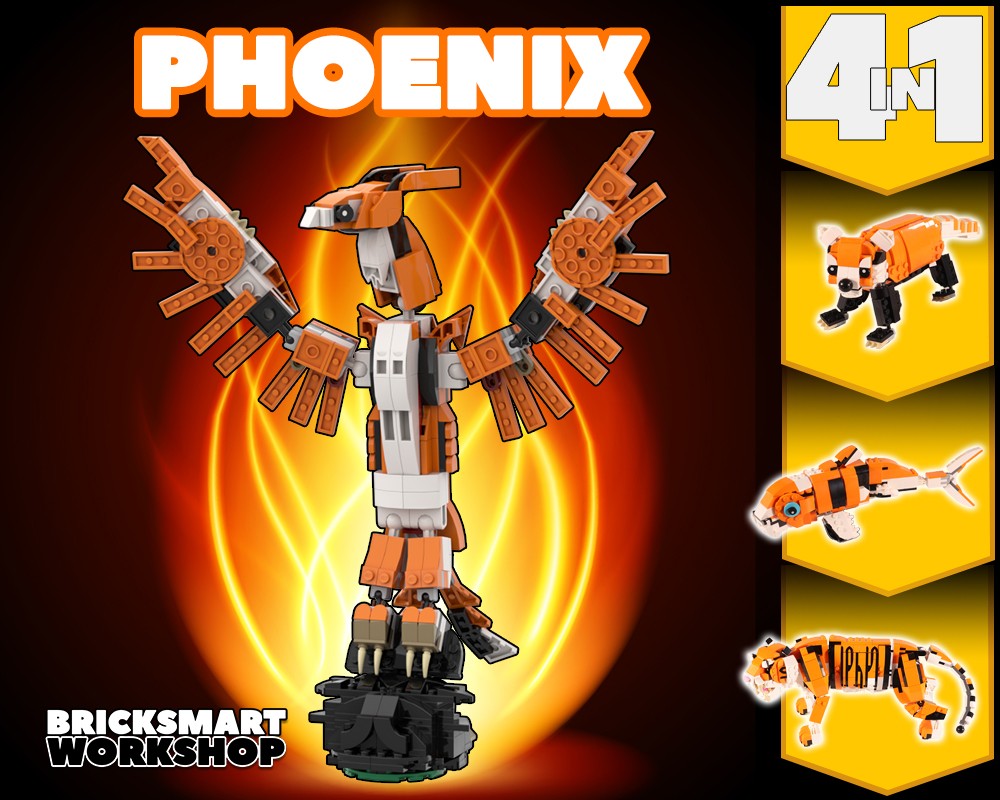 LEGO MOC Phoenix 31129 Alternate by bricksmartworkshop | Rebrickable ...