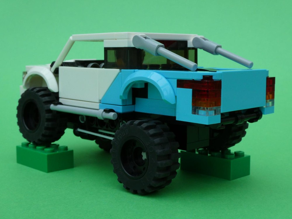 Lego Moc Full Suspension Pickup Truck By Leo1 Rebrickable Build