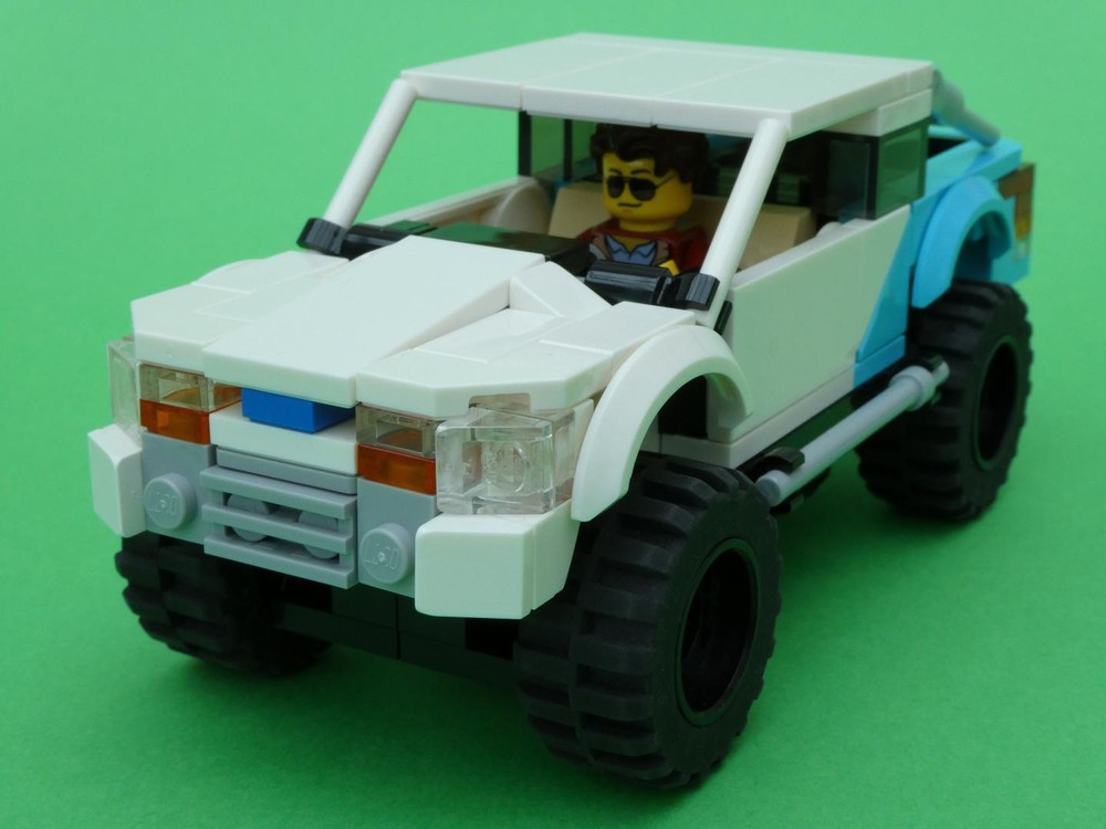 Lego Moc Full Suspension Pickup Truck By Leo1 Rebrickable Build