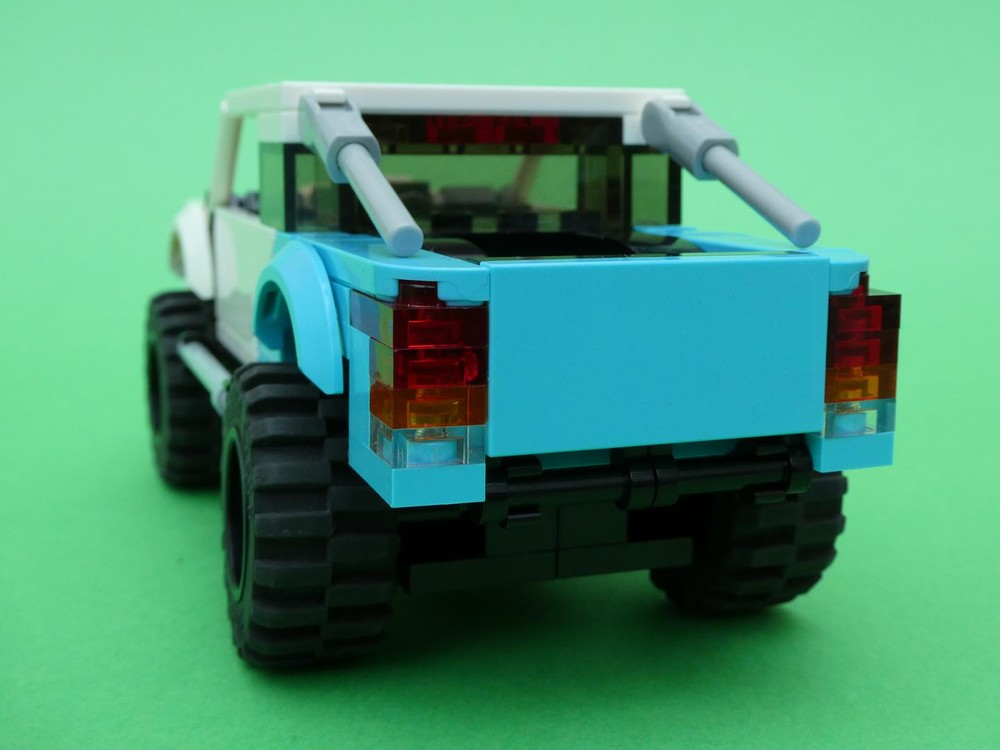 Lego Moc Full Suspension Pickup Truck By Leo1 Rebrickable Build