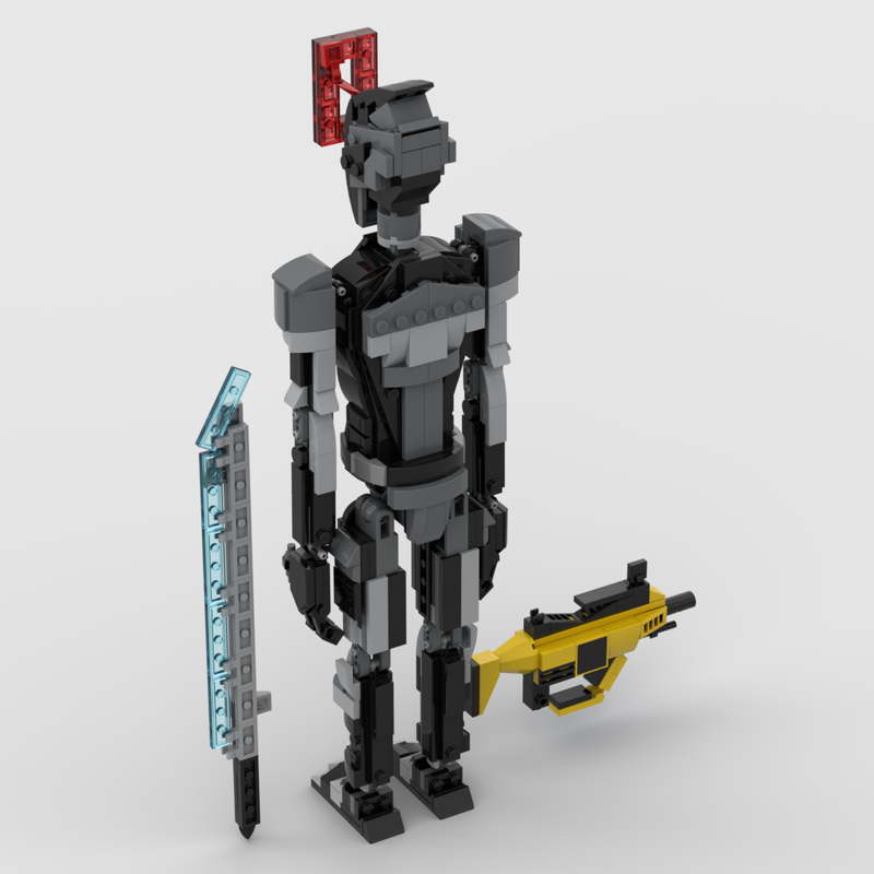 LEGO MOC Borderlands Zer0 by loaderb0t | Rebrickable - Build with LEGO