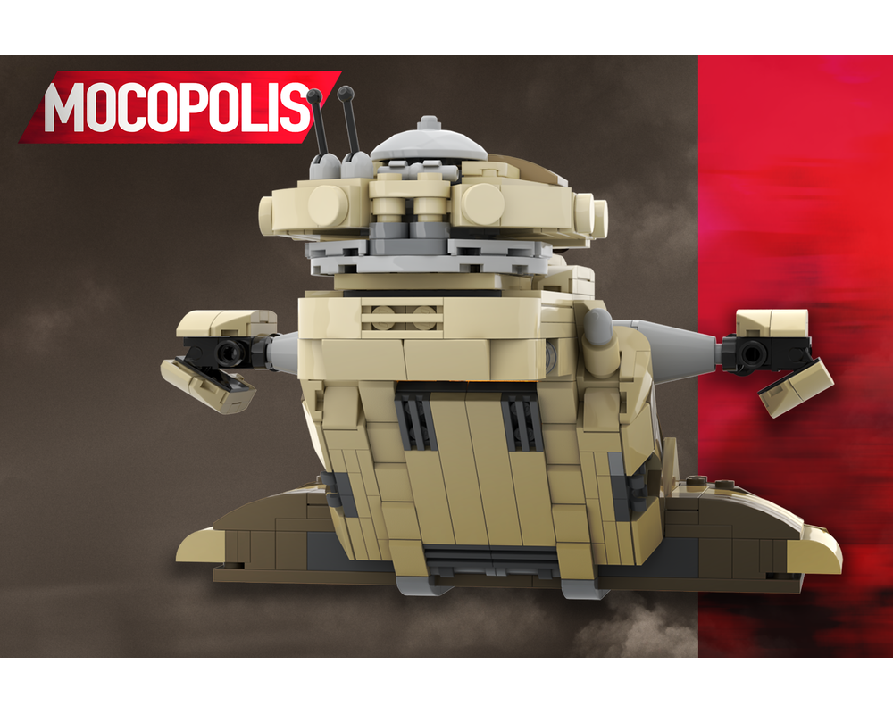 LEGO MOC SW AAT Separatist Tank [Desert] by MOCOPOLIS | Rebrickable ...