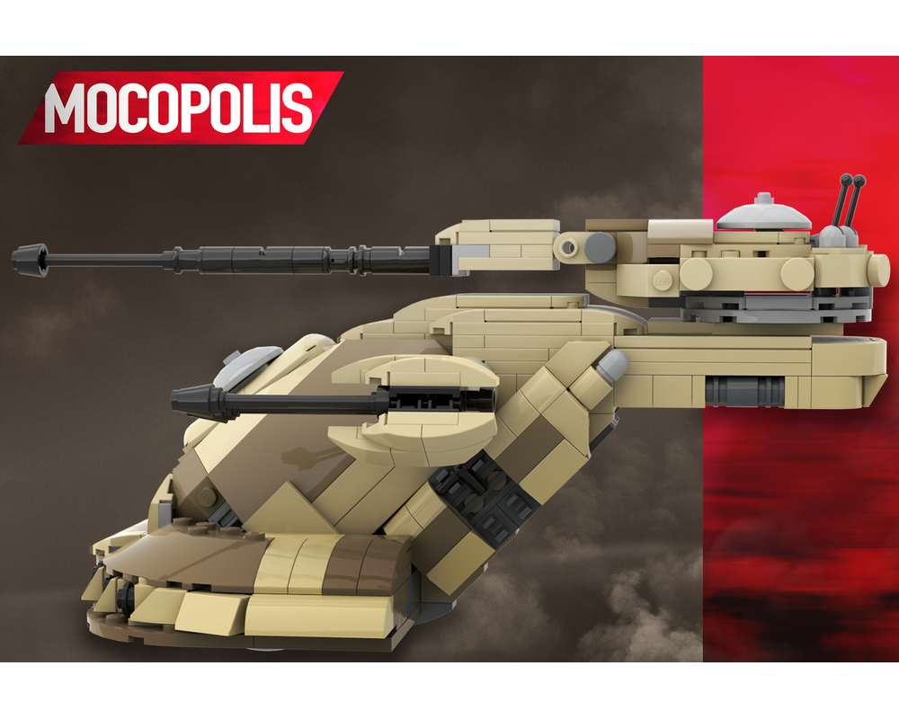 LEGO MOC SW AAT Separatist Tank [Desert] by MOCOPOLIS | Rebrickable ...
