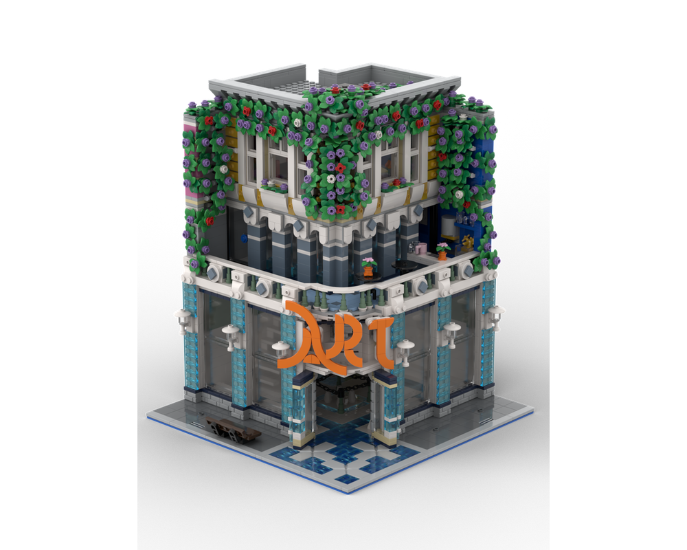LEGO MOC Lego Modular building ART gallery by Matalamaa | Rebrickable ...