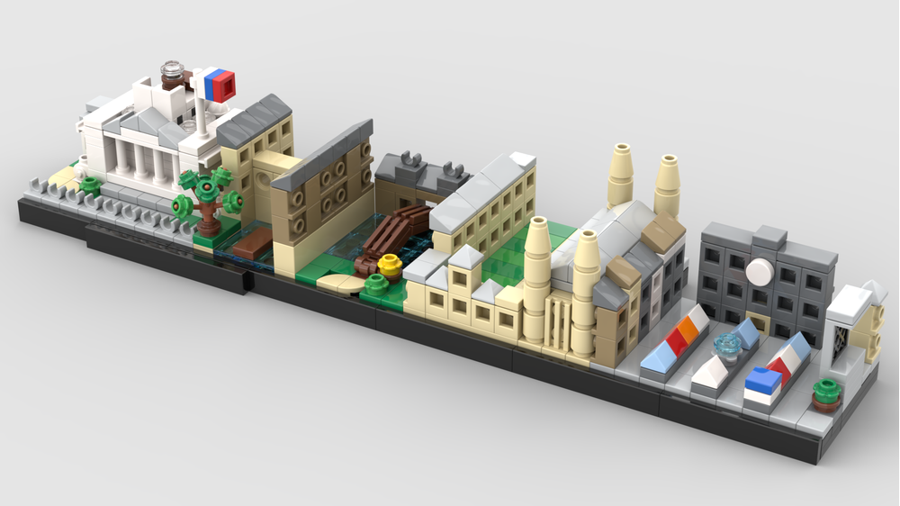 LEGO MOC Architecture - Cambridge (UK) Skyline by christromans ...