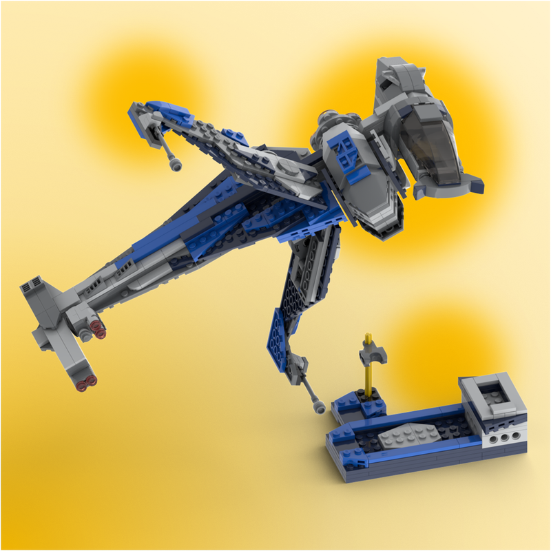 LEGO MOC 75316 - B-Wing - Death Watch Edition by the_bricked_cave ...