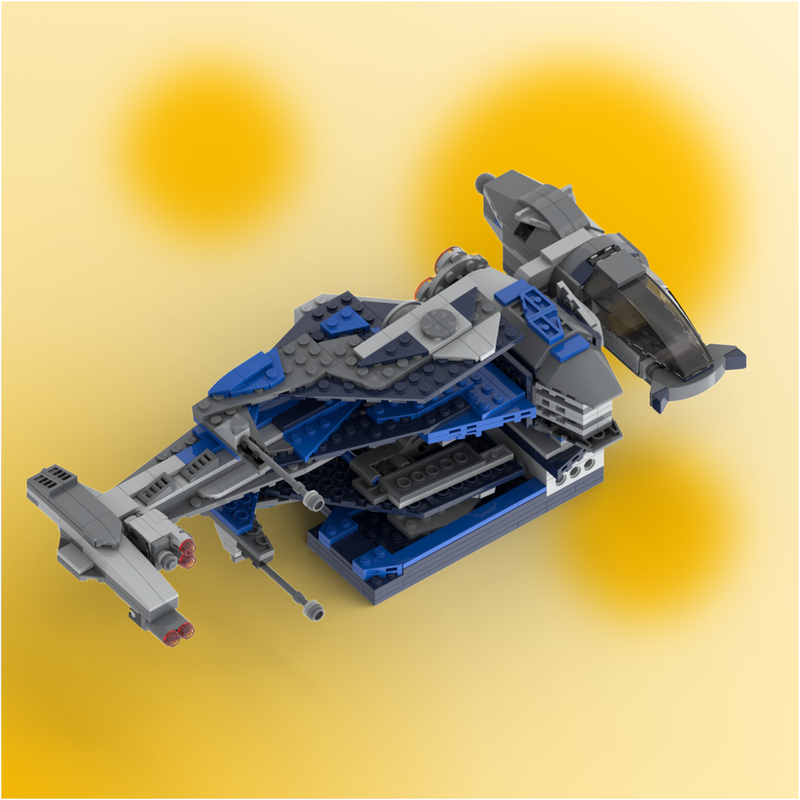 LEGO MOC 75316 - B-Wing - Death Watch Edition by the_bricked_cave ...
