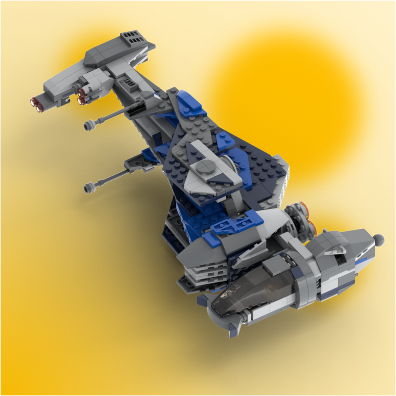 LEGO MOC 75316 - B-Wing - Death Watch Edition by the_bricked_cave ...