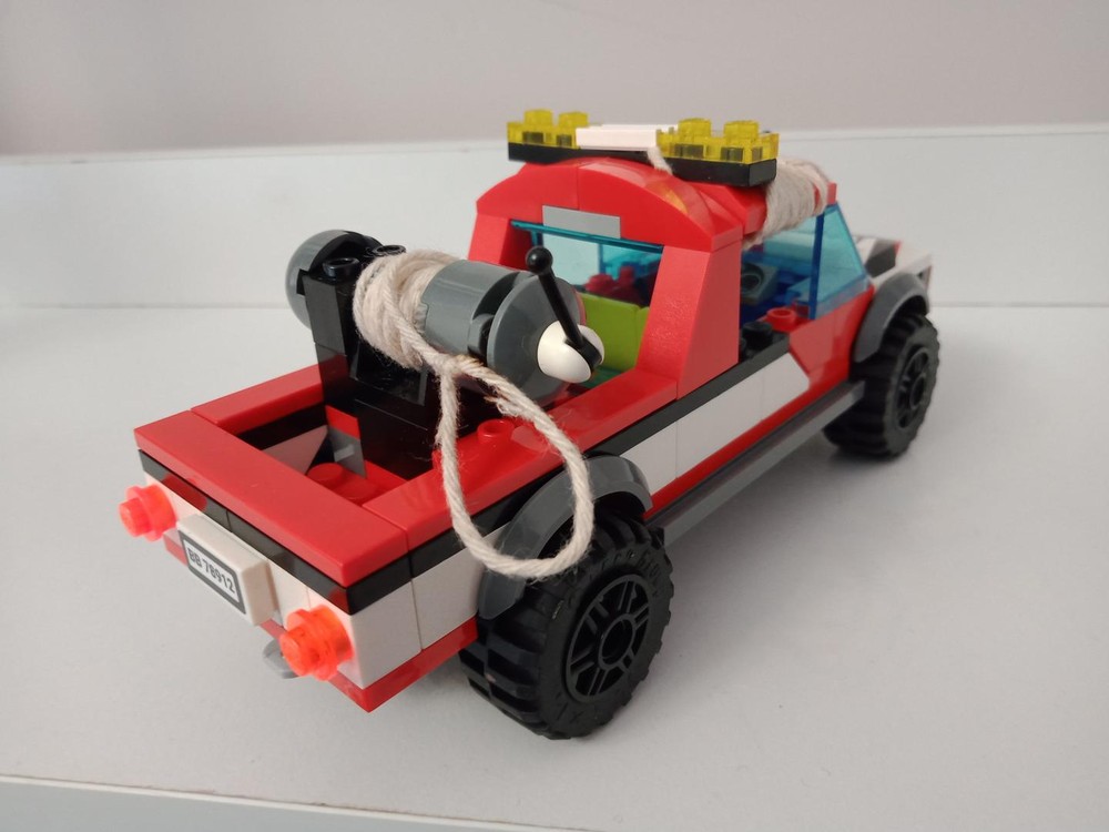LEGO MOC Nissan enduro ute by Jonny_Hairface | Rebrickable - Build with ...