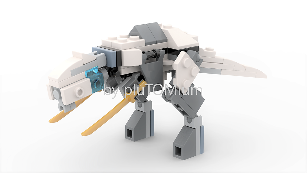 LEGO MOC Ninjasaurus (LEGO 30591 Alternate) by pluTOMium | Rebrickable - Build with LEGO