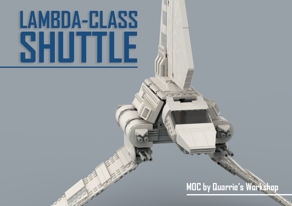 LEGO MOC Imperial Lambda-class Shuttle by Quarries Workshop ...