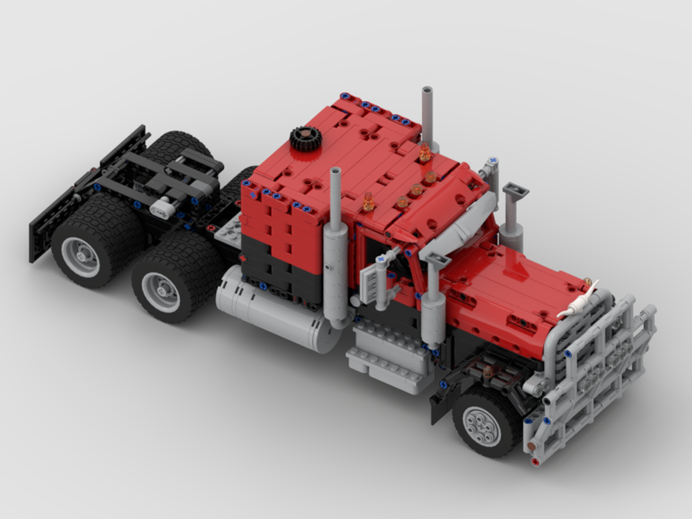 Lego Moc Australian Truck By Legotruckstop Rebrickable Build With Lego