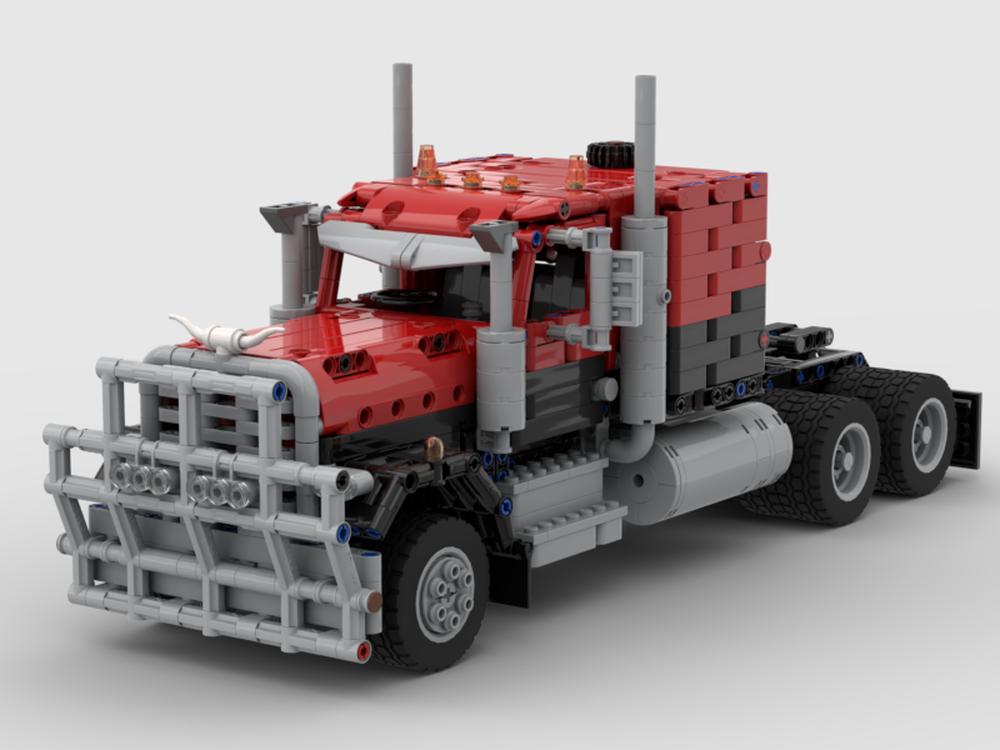 Lego Moc Australian Truck By Legotruckstop Rebrickable Build With Lego