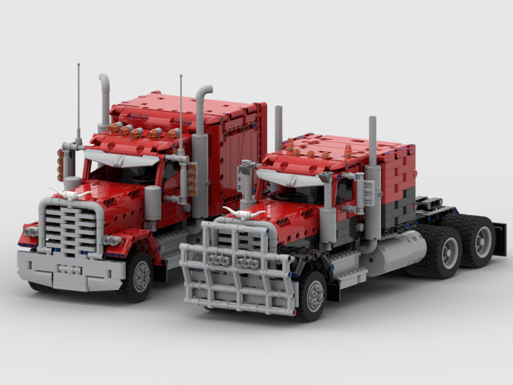 Lego Moc Australian Truck By Legotruckstop Rebrickable Build With Lego