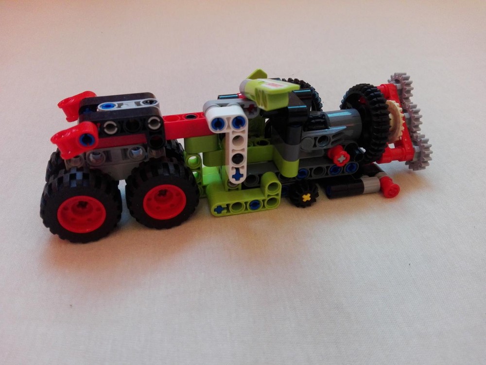 LEGO MOC 42102 Tunnel Boring Machine [series: "Road"] by adan_eslavo ...