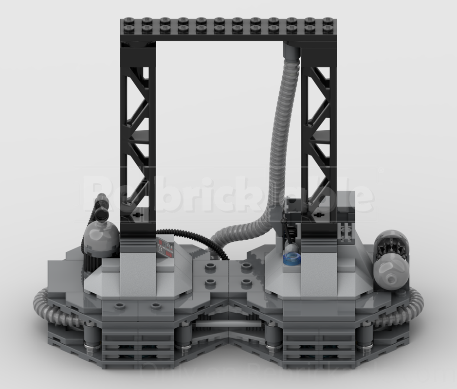 LEGO MOC Stand for TIE Bomber by Fantasts | Rebrickable - Build with LEGO