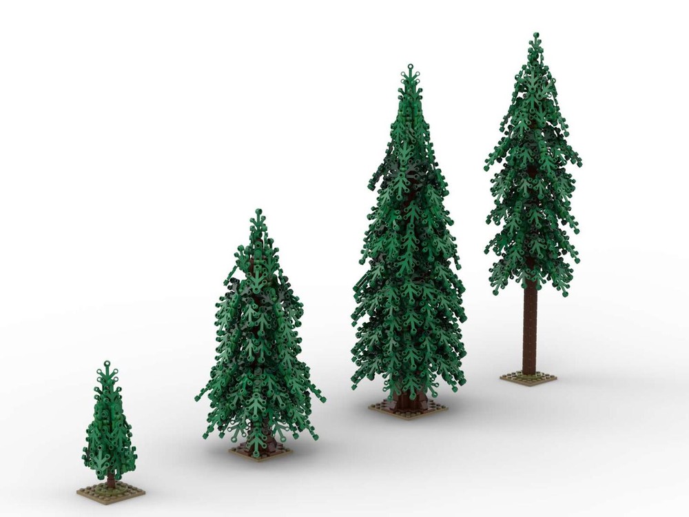 LEGO MOC Western Red Cedar Set by jepaz | Rebrickable - Build with LEGO