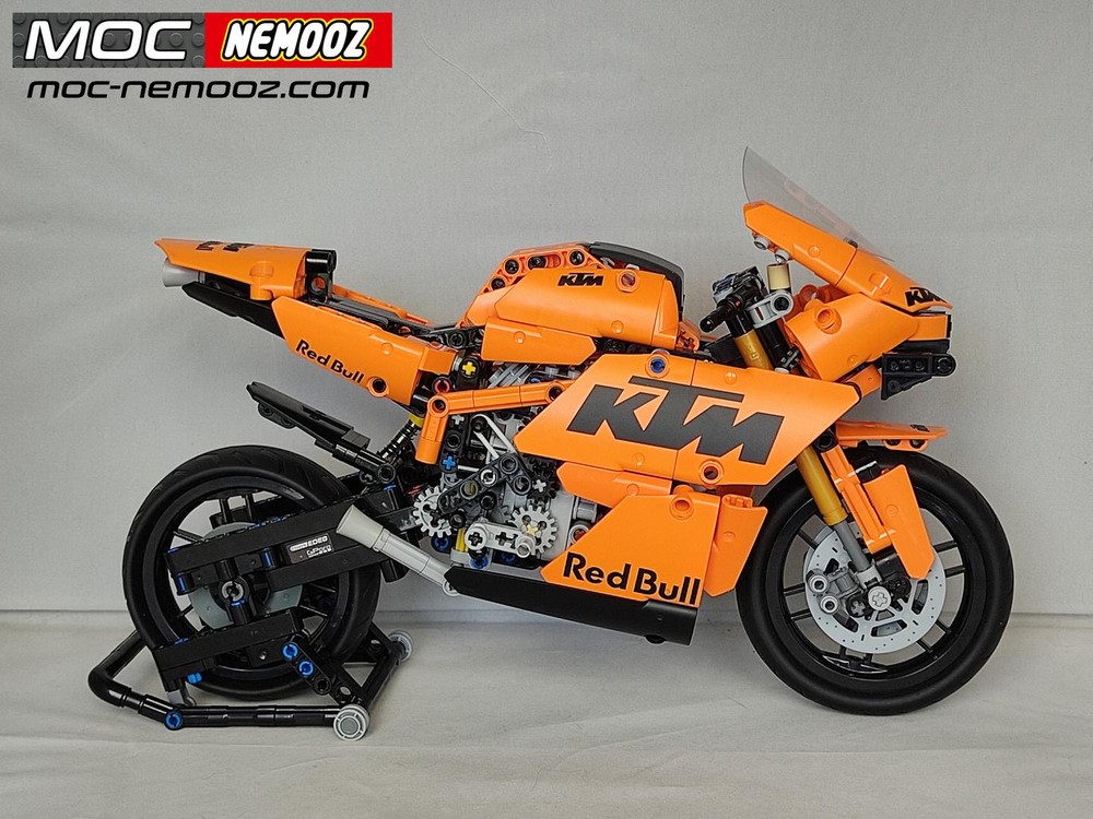 LEGO MOC KTM MotoGp by MOC NEMOOZ | Rebrickable - Build with LEGO