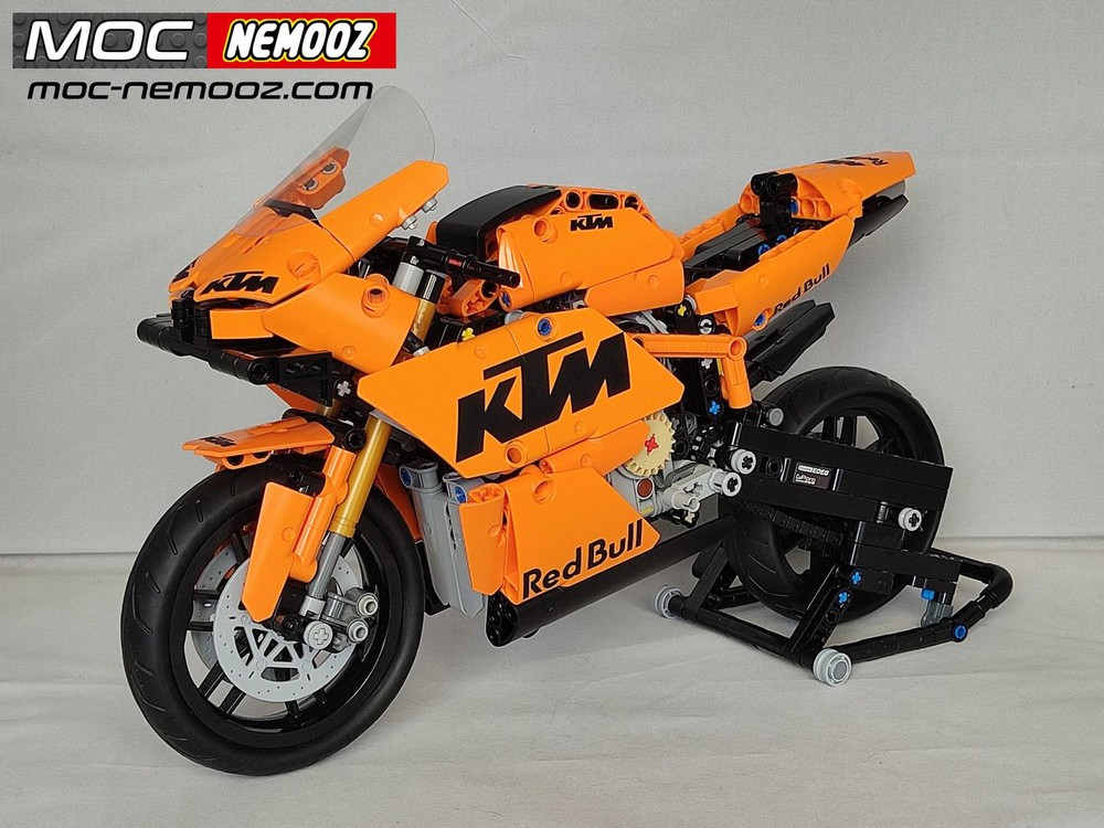 Lego Moc Ktm Motogp By Moc Nemooz Rebrickable Build With Lego