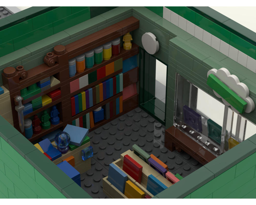 LEGO MOC The Simpsons - The Android's Dungeon and Baseball Card Shop by ...