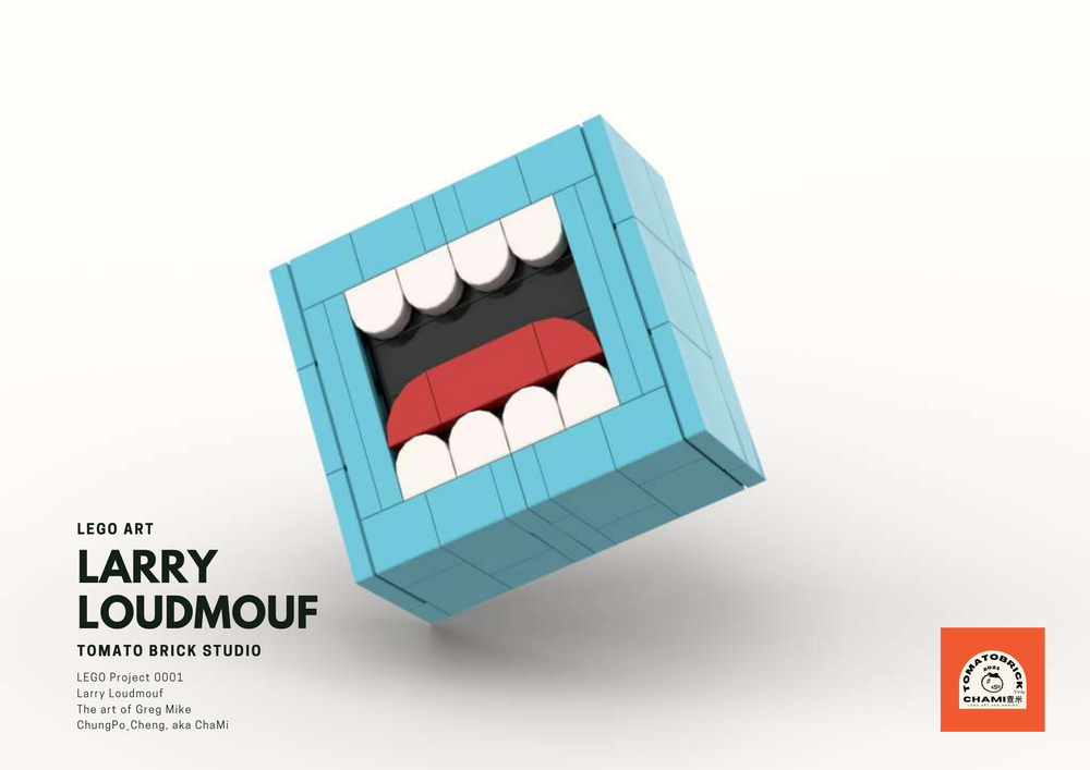 LEGO MOC LEGO Larry LOUDMOUF by ChungPo_Cheng | Rebrickable - Build ...
