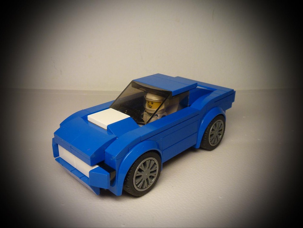 Lego Moc 75871 Muscle Car By Perbonde Rebrickable Build With Lego