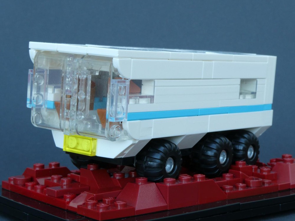 LEGO MOC Micro 6-Wheeled Space Rover by Leo1 | Rebrickable - Build with ...