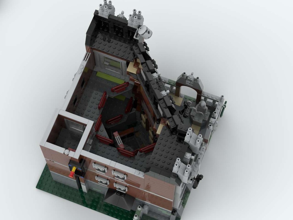 LEGO MOC Alter Arkham Asylum by Just Create | Rebrickable - Build with LEGO