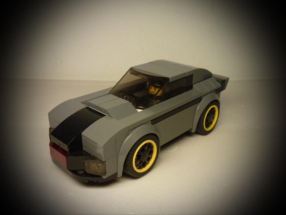 Lego Moc 75877 Muscle Car By Perbonde Rebrickable Build With Lego