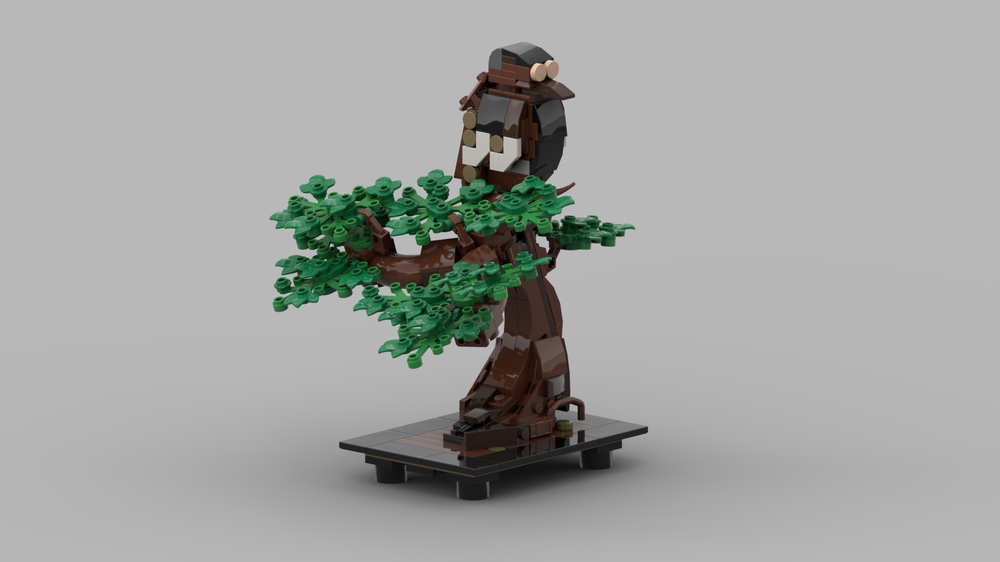 LEGO MOC Bonsai Tree with Bird by WiljanKeizer | Rebrickable - Build ...