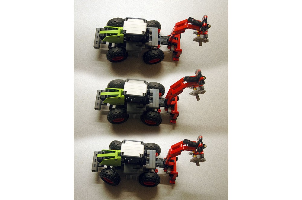 LEGO MOC Mini Claas Xerion by muffinbrick | Rebrickable - Build with LEGO