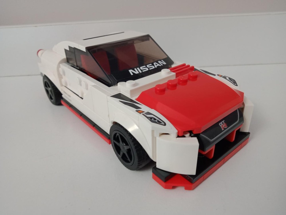 LEGO MOC Nissan GTR 'street edition' by Jonny_Hairface | Rebrickable ...