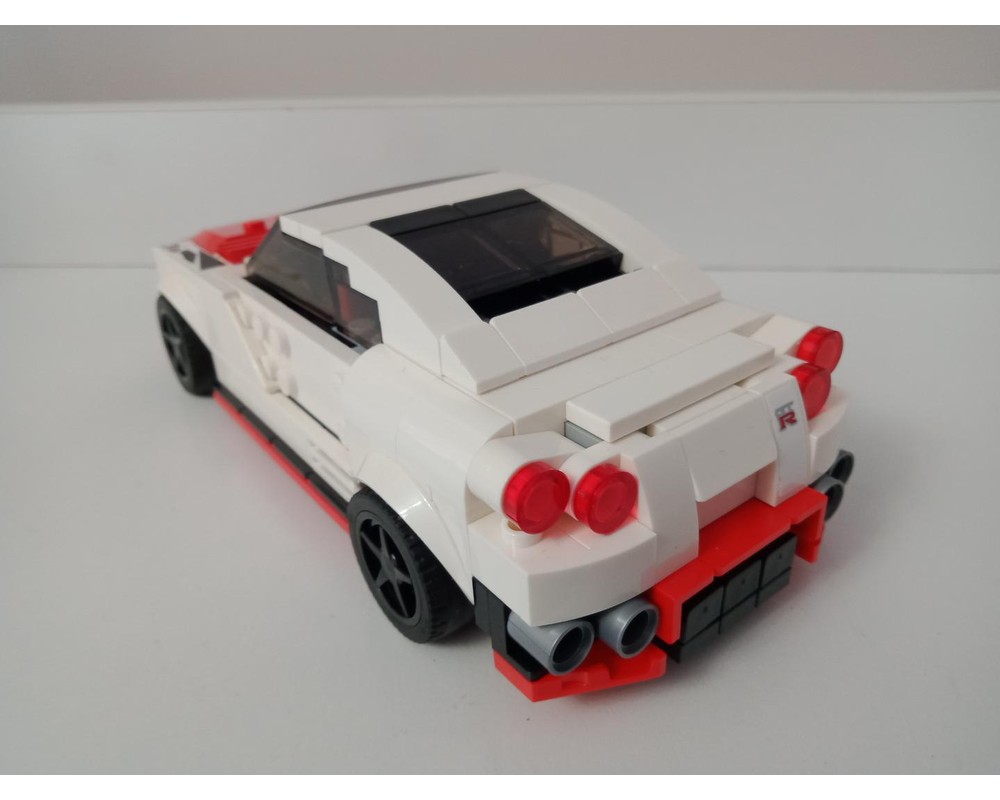 LEGO MOC Nissan GTR 'street edition' by Jonny_Hairface | Rebrickable ...