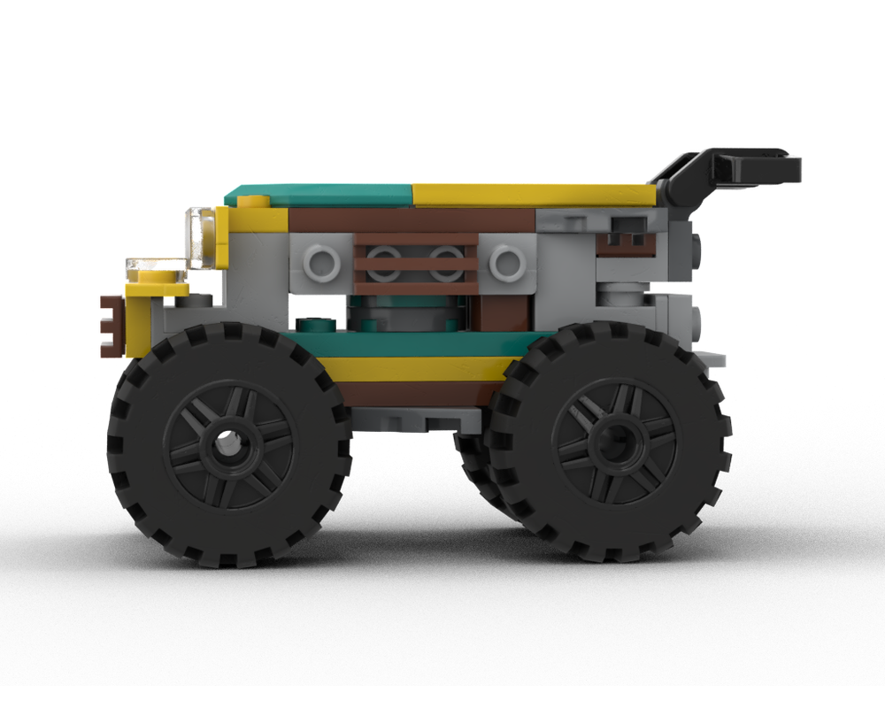 Lego Moc Race Truck 30594 By Brixperiment Rebrickable Build With Lego